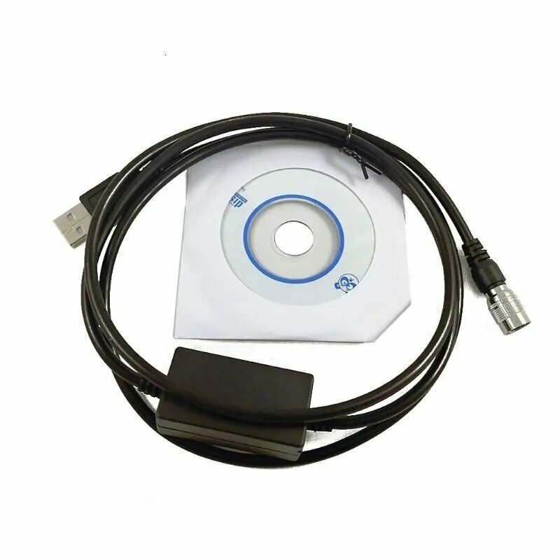 Кабель для передачи данных USB для тахеометра Topcon Sokkia Gowin (разъем Hirose)