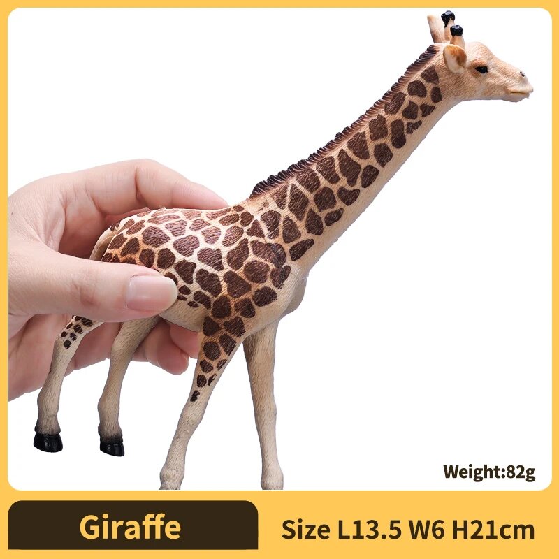 Фигурка жирафа Zoo World, 21см, 82г