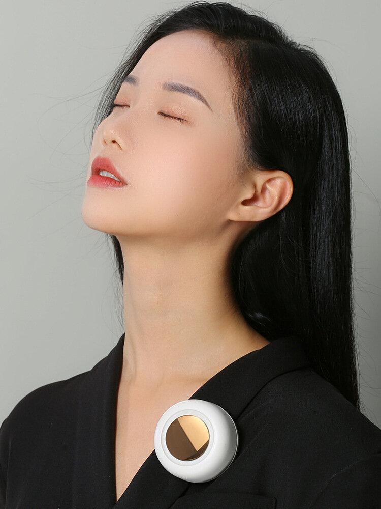 Перезаряжаемый мини-вентилятор без лопастей с высокой мощностью для общежития, портативный, с креплением на талию, холодный ветер, USB-зарядка