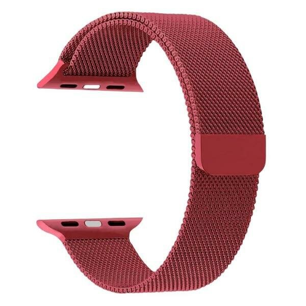 Ремешок для смарт часов LYAMBDA CAPELLA для Apple Watch 40/41/42 mm Gules