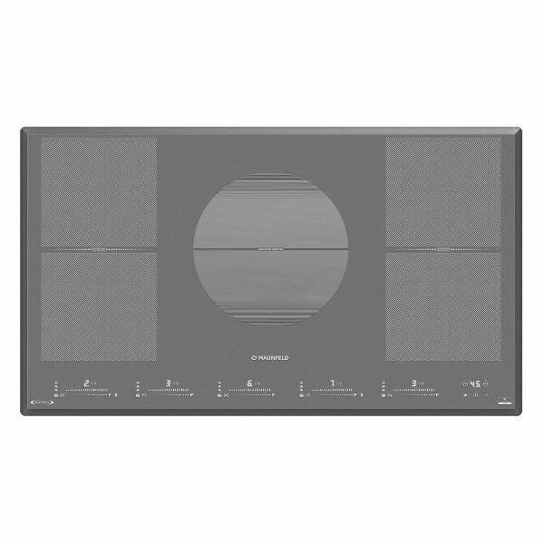 Встраиваемая индукционная панель независимая Maunfeld CVI905SFLGR Inverter