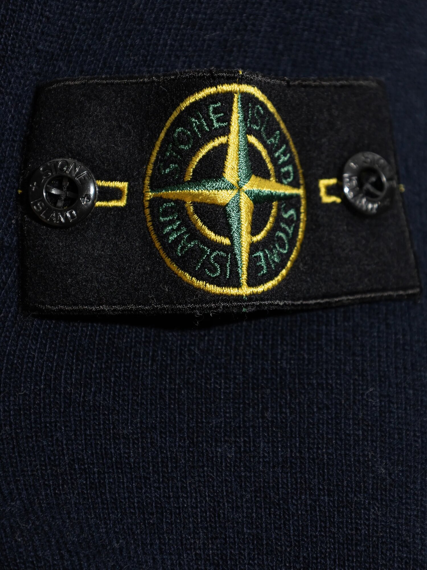 Джемпер Stone Island, размер L, синий — фото 1