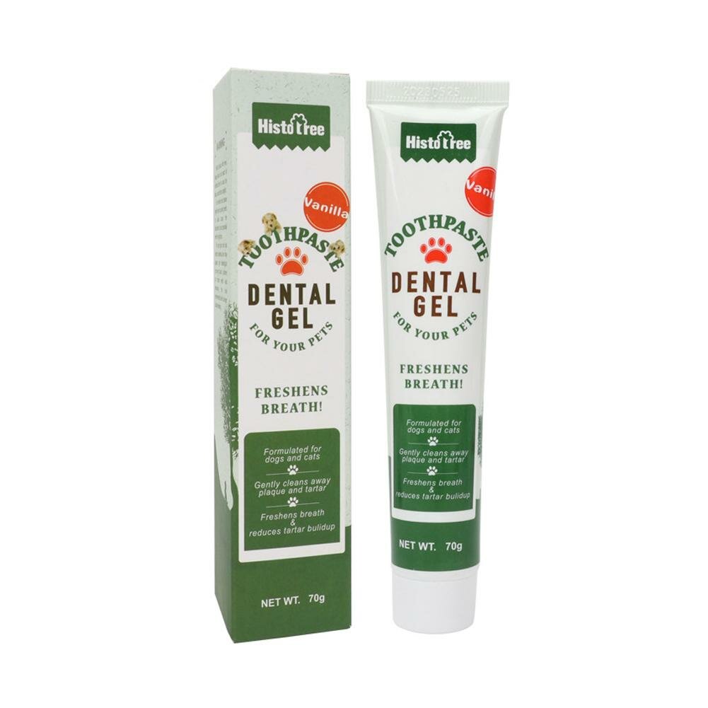 Зубная паста для собак и кошек со вкусом говядины 70г.