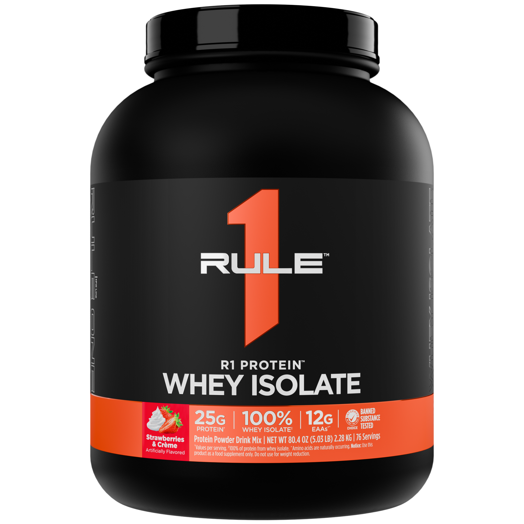 Протеин Сывороточный Изолят Рул 1 Вей 2280 гр Ванильно-сливочный пирог / Rule One Protein Whey Isolate