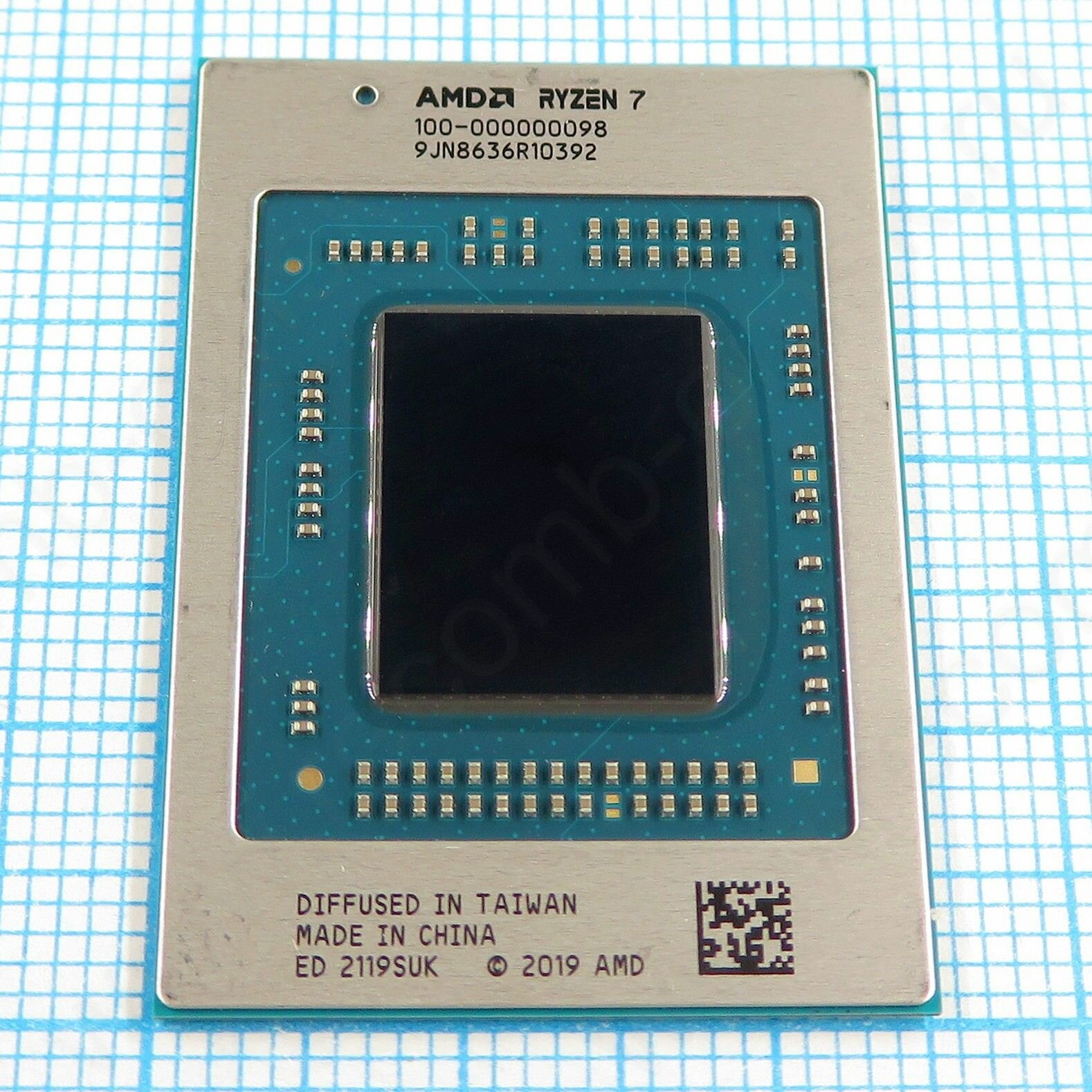 100-000000098 Ryzen 7 Mobile 4800H BGA1140 (FP6) - процессор для ноутбука