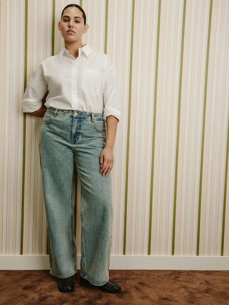 Джинсы Plus size 