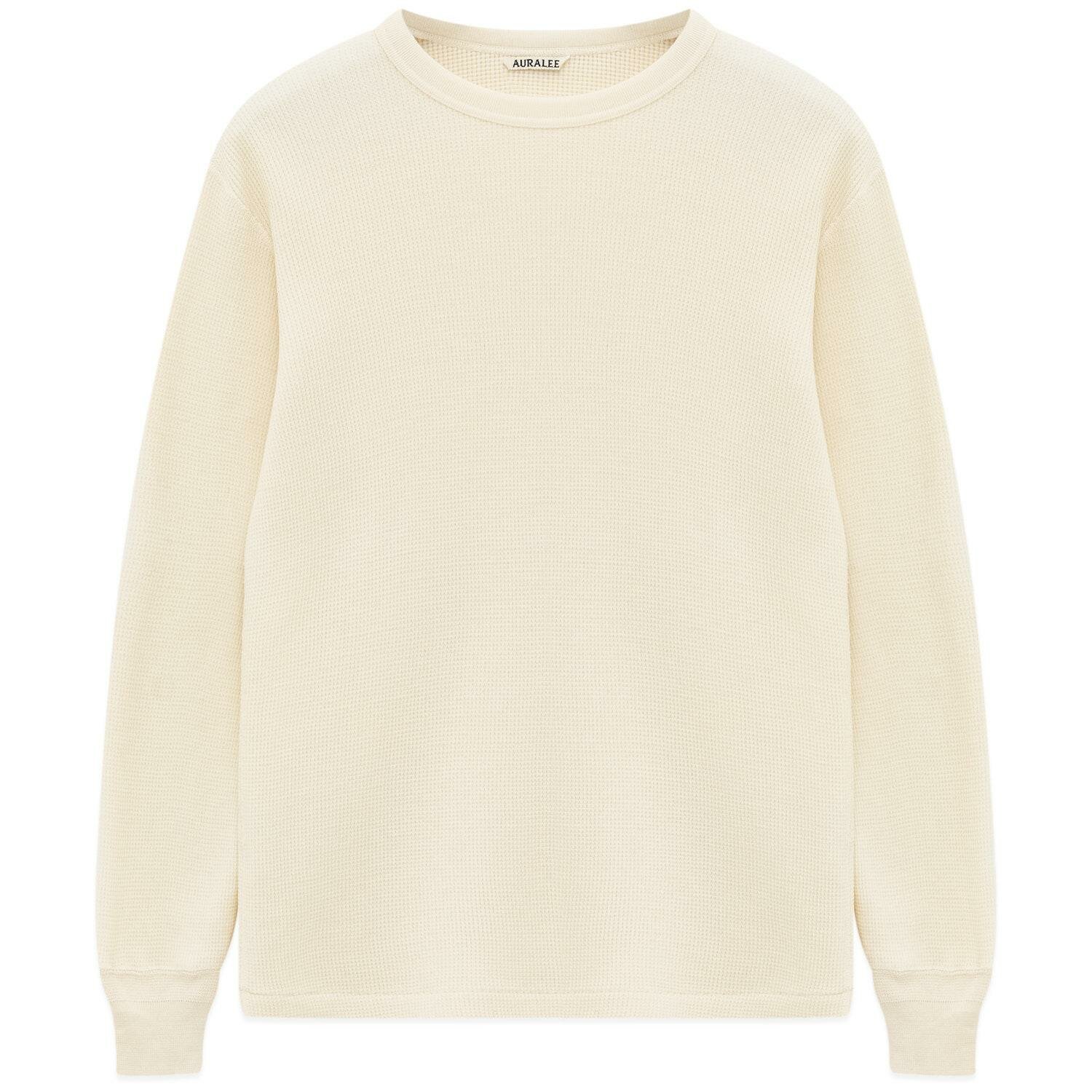 Толстовка ТОЛСТОВКА AURALEE WOOL COTTON THERMAL P/O