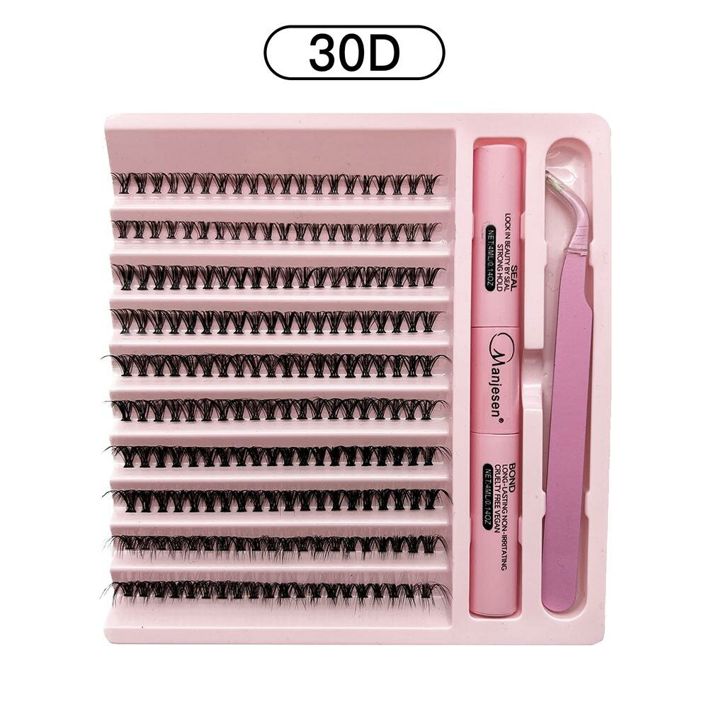 Набор накладных ресниц для наращивания DIY, большая книга ресниц 30D 40D