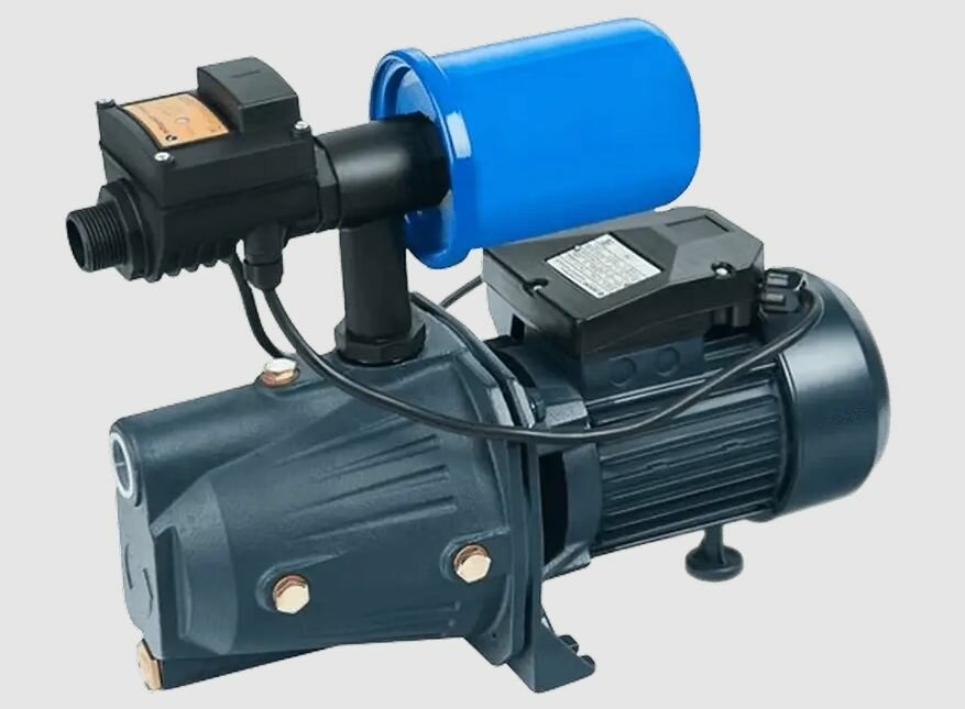 Насосная станция акваробот JET 110 L 0.9 кВт, 53 м, 3 м3/час, бак 2 л, адаптивная - управление по давлению и потоку, Unipump 93773