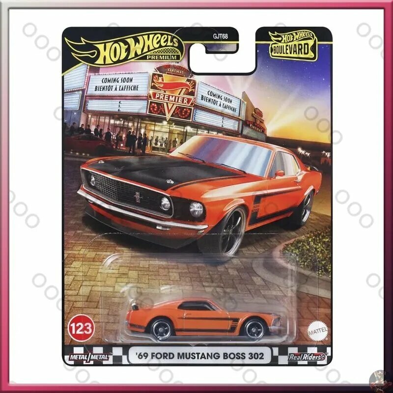 Машинка Premium GJT68 69 Ford Mustang Boss 302