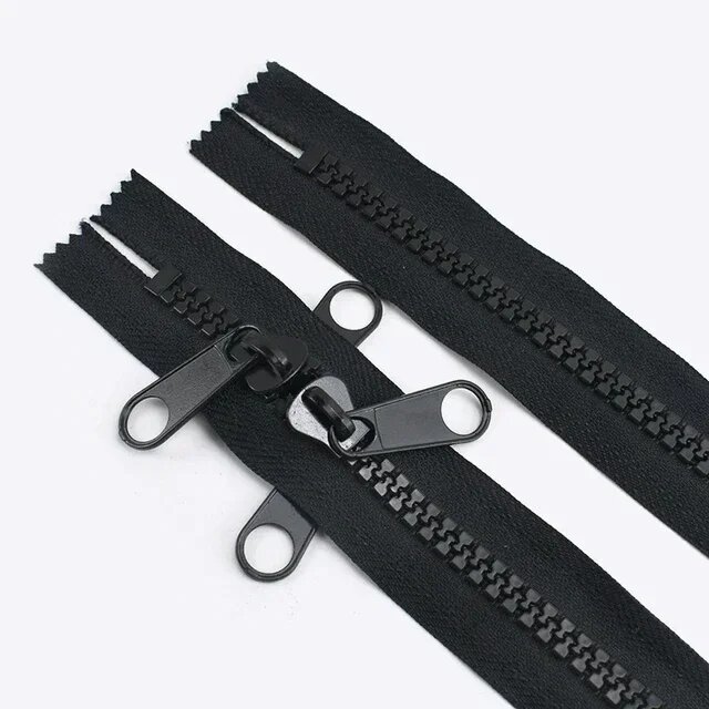 Meetee 10 # молнии из смолы 1-6 метров двухсторонние двойные слайдеры закрывающаяся молния для палатки сумки уличные длинные молнии Сделай Сам Швейные аксессуары