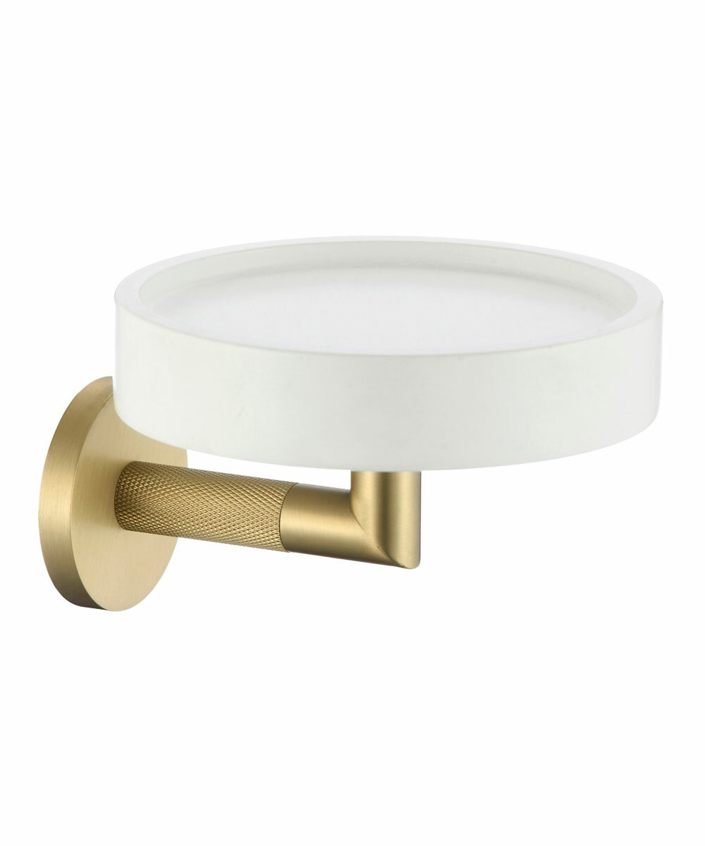 Держатель для мыльницы настенный от бренда Ganzer GZ19520-S матовое золото