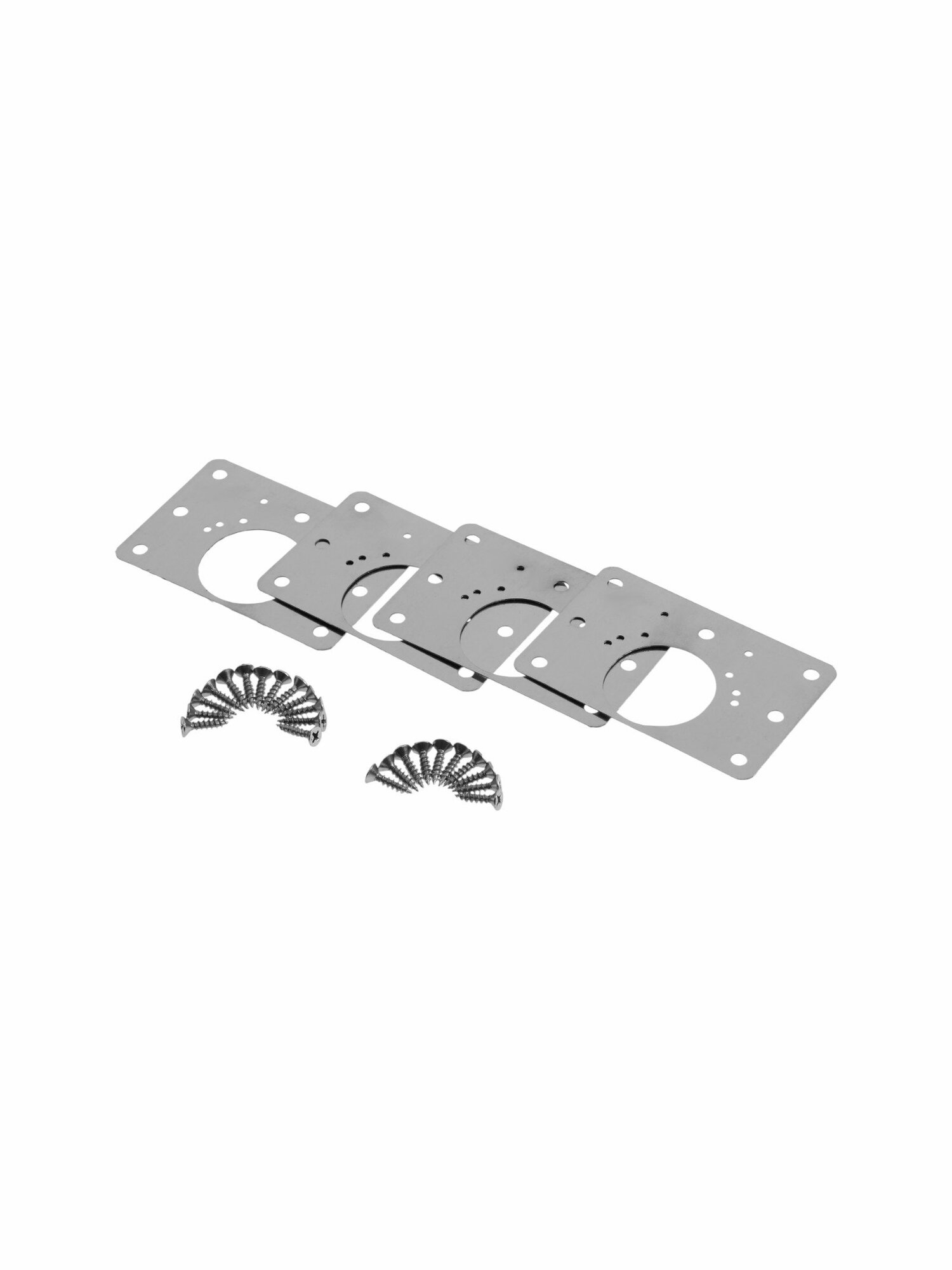 Ремкомплект для мебельной петли 5x9 см, набор 4 шт, материал петли: сталь