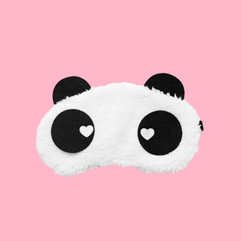 Плюшевая маска для сна Panda 05