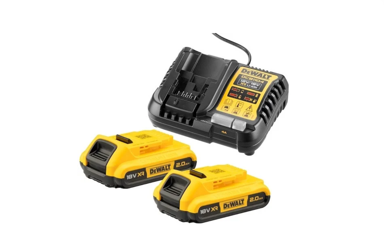 Аккумулятор с зарядным устройством DeWalt DCB1104D2