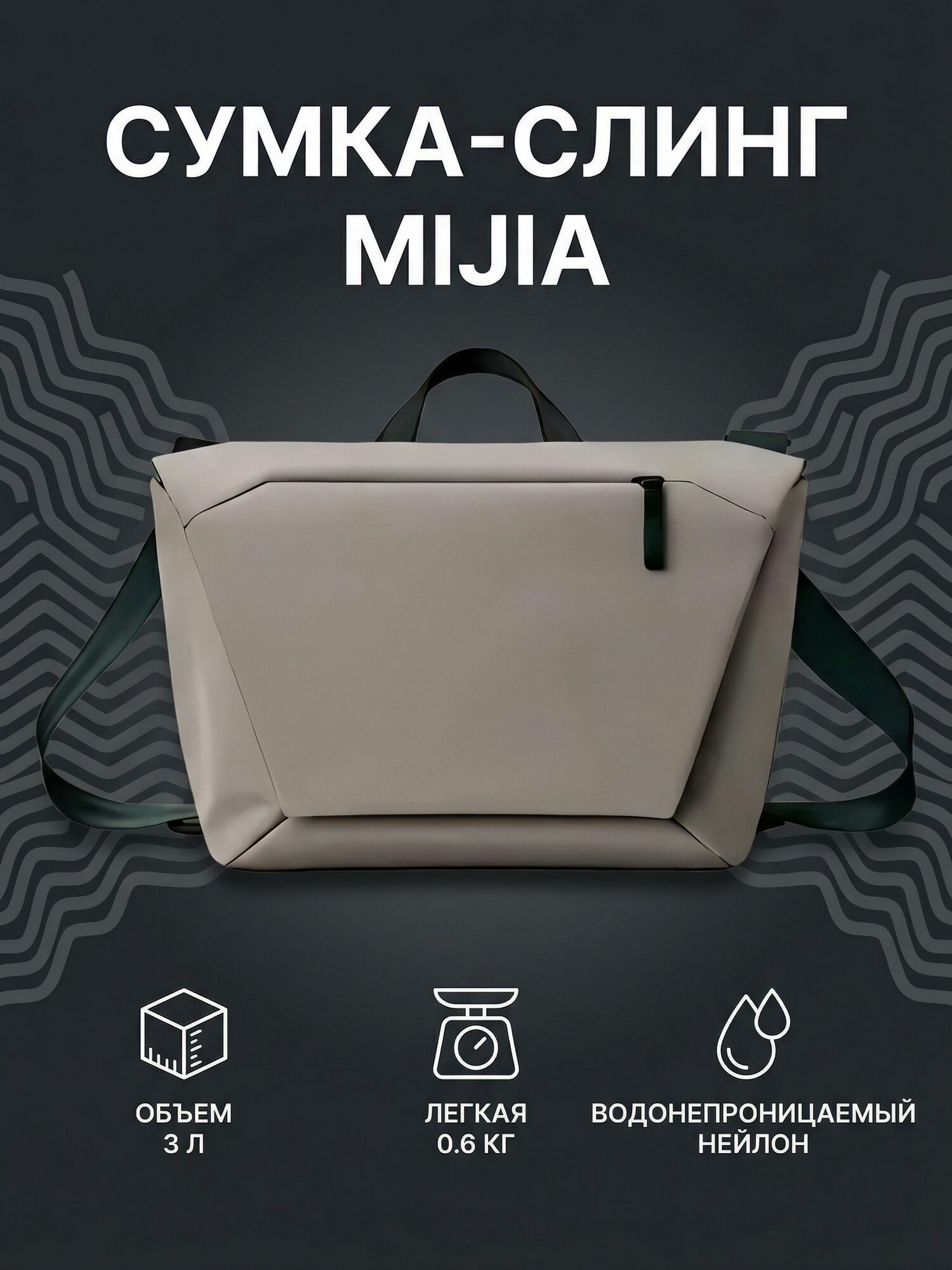 Сумка Mijia MJXKB01RM