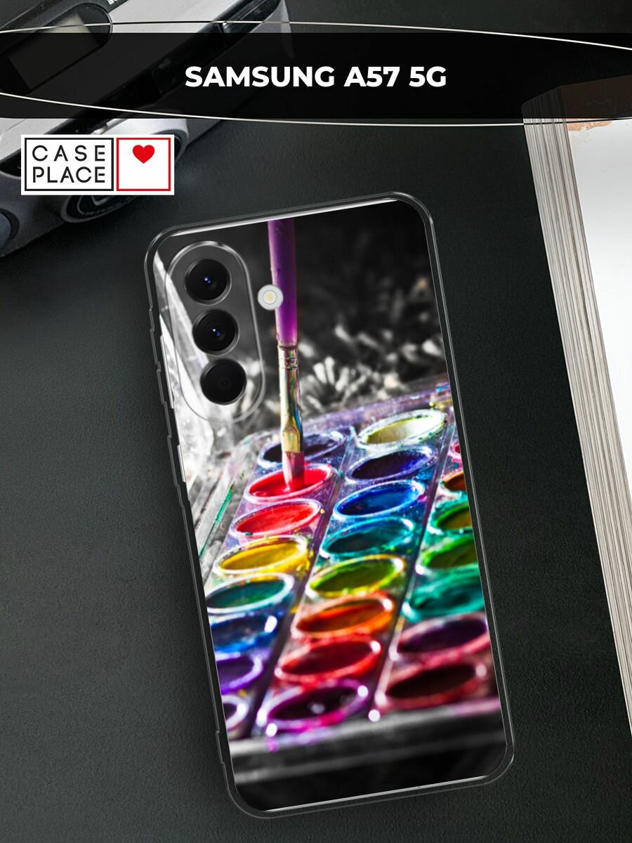 Чехол на Samsung Galaxy A57 5G / Самсунг Галакси А57 5G с принтом Палитра красок