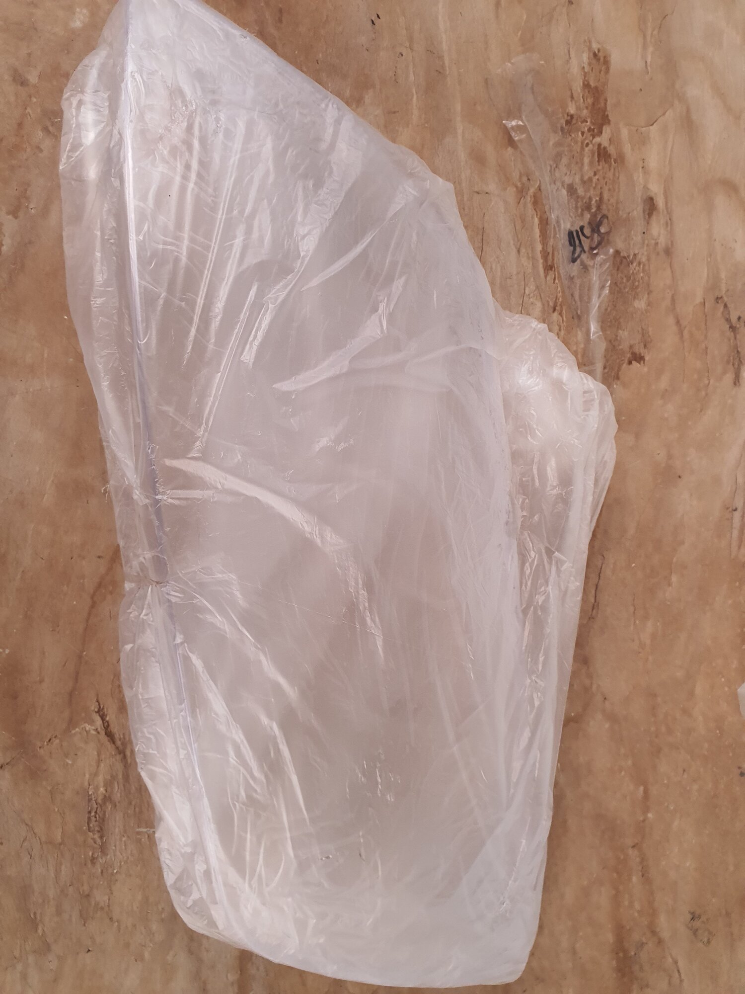 Стекло Фары Передней Ваз Лада Гранта Левое (Пластик).