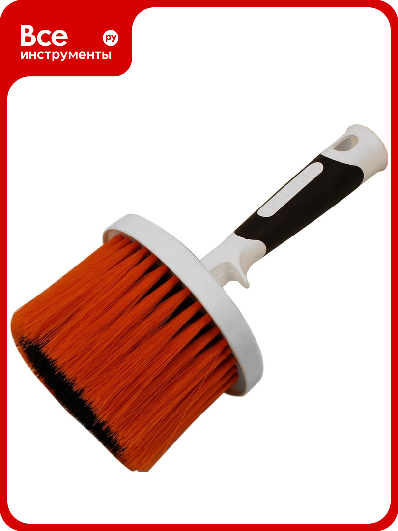 Маховая кисть DECOR d 30 мм, синтетическая щетина, двухкомпонентная ручка 512-030 11613263