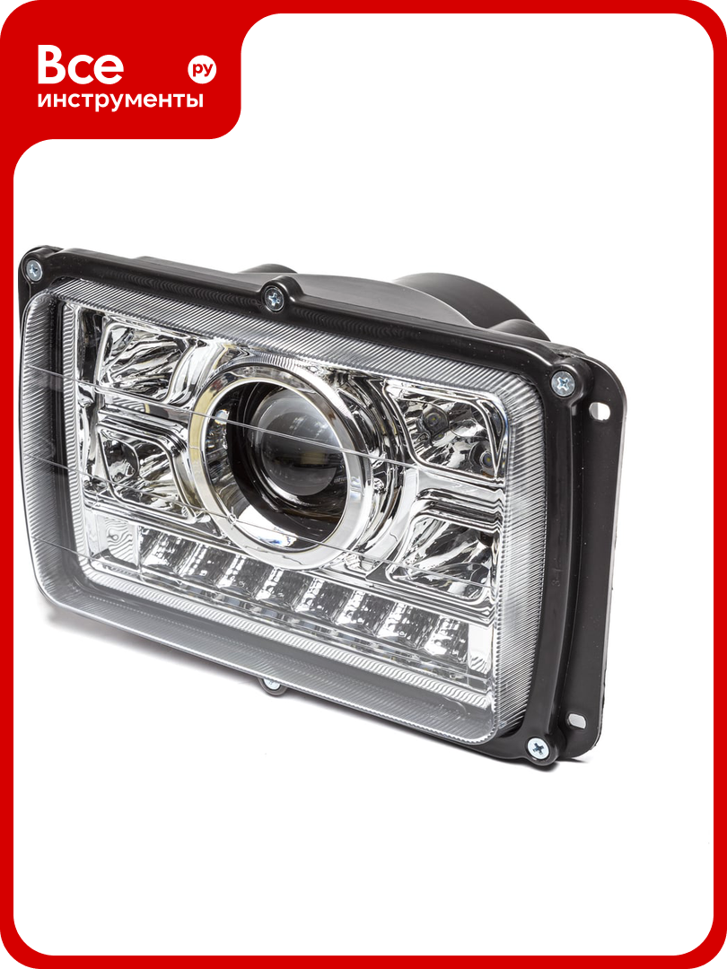 Фара автоэлектрика 36.3775-20 led ae светодиодная с дхо, переключение поворота маз, белаз, краз, уралаз, камаз 09.2247