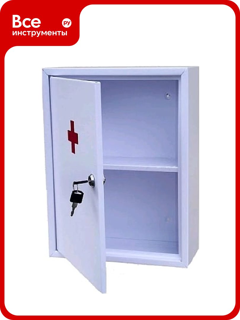 Шкаф металлический для медикаментов BlackWeld 340х280х130 142577bw