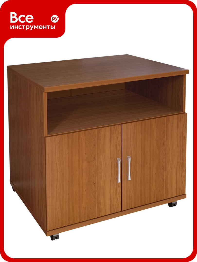 Тумба для оргтехники Монолит 774х605х735 орех304 ТМ30 ТМ30.304