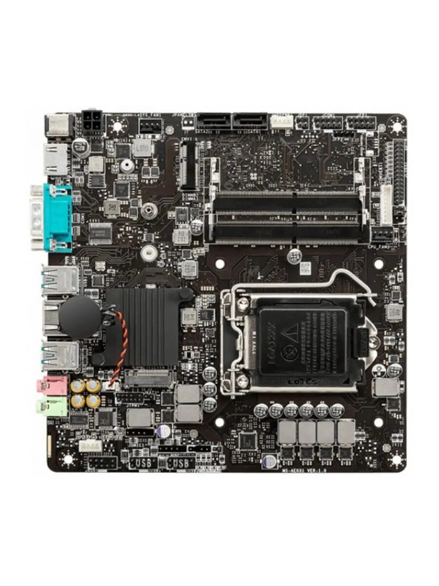 Материнская плата H510TI-S09 - LGA 1200, DDR4