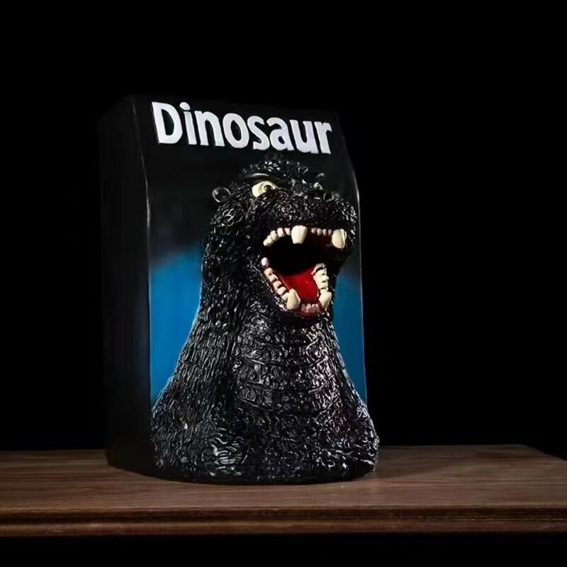 2026 Коробка для салфеток Годзилла Король монстров Декор для дома Персонализированная креативная 3D коробка для салфеток Динозавр Дыхание дракона