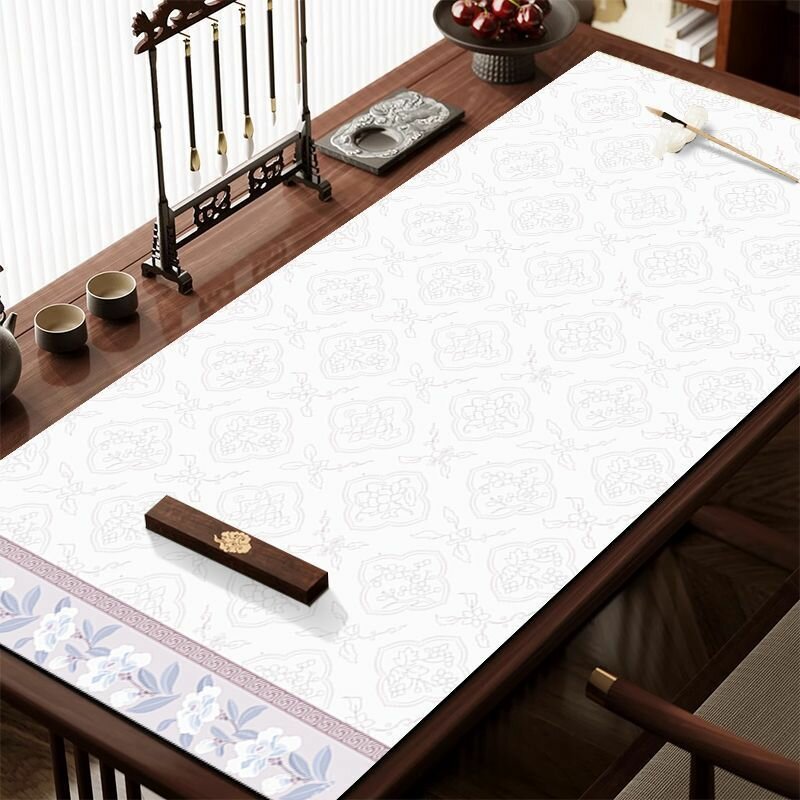 Новый китайский мат в стиле дзен из фетра, специальный коврик для каллиграфии, коврик для письма, китайский стиль, большой размер скатерти для кабинета