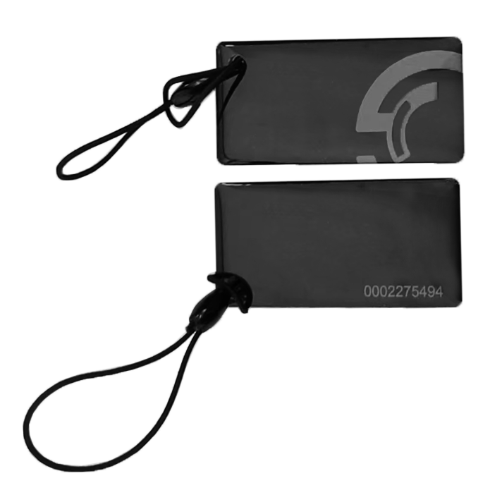 Брелок Proximity, Em-Marine Tantos TS-IDKey чёрный, 125 кГц, с отверстием и шнурком для крепления