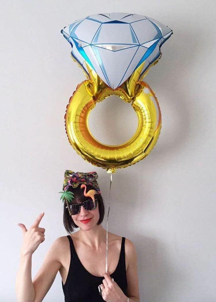 Кольцо праздничный шар, 1 шт