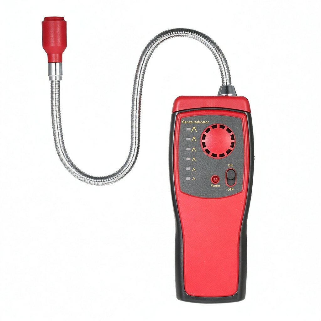 Умный датчик Совершенно новый портативный ручной автомобильный мини-детектор горючего газа с определением места утечки и звуковой и световой сигнализацией