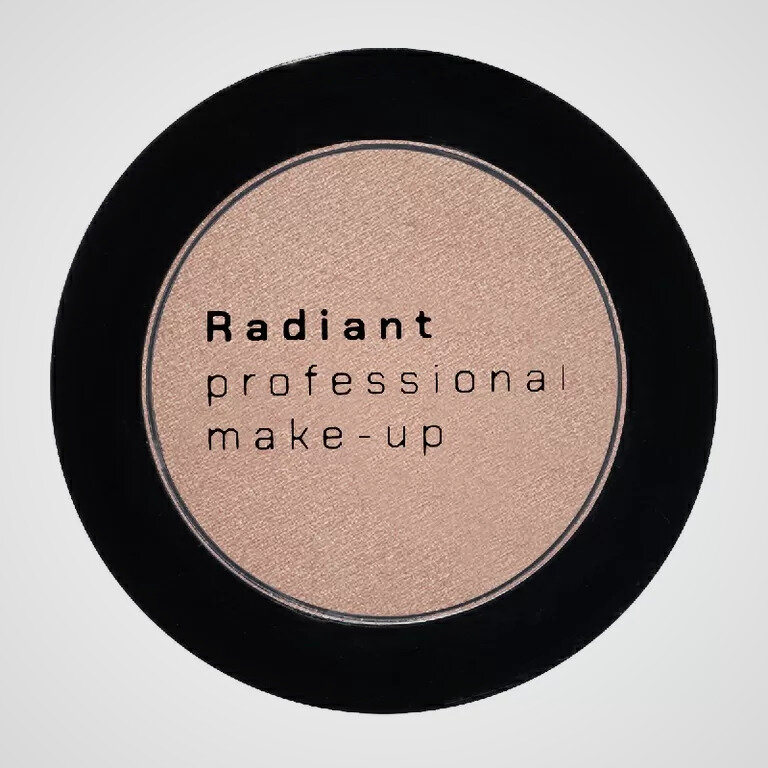 Тени для век компактные тон 196 Шампанское RADIANT MAKE-UP PROFESSIONAL EYE COLOR No 196 - CHAMPAIGN Тени 1,9 гр
