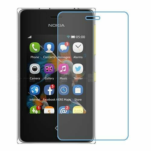 Скрин Мобайл защитный экран для Nokia Asha 500 из нано стекло 9H