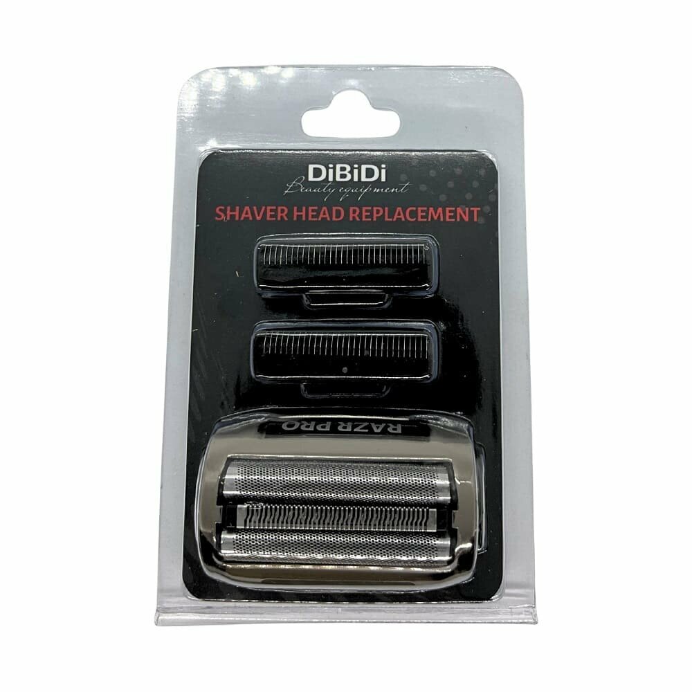 Режущий блок и бритвенная сетка для шейвера DiBiDi RAZR PRO с титановым покрытием, нож для шейвера