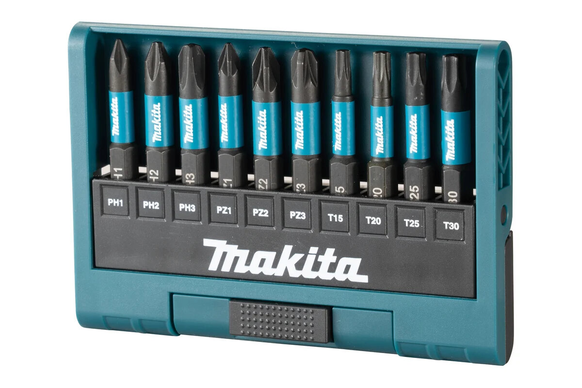 Набор бит Makita E-12011, односторонние, длина 50мм, 10 штук