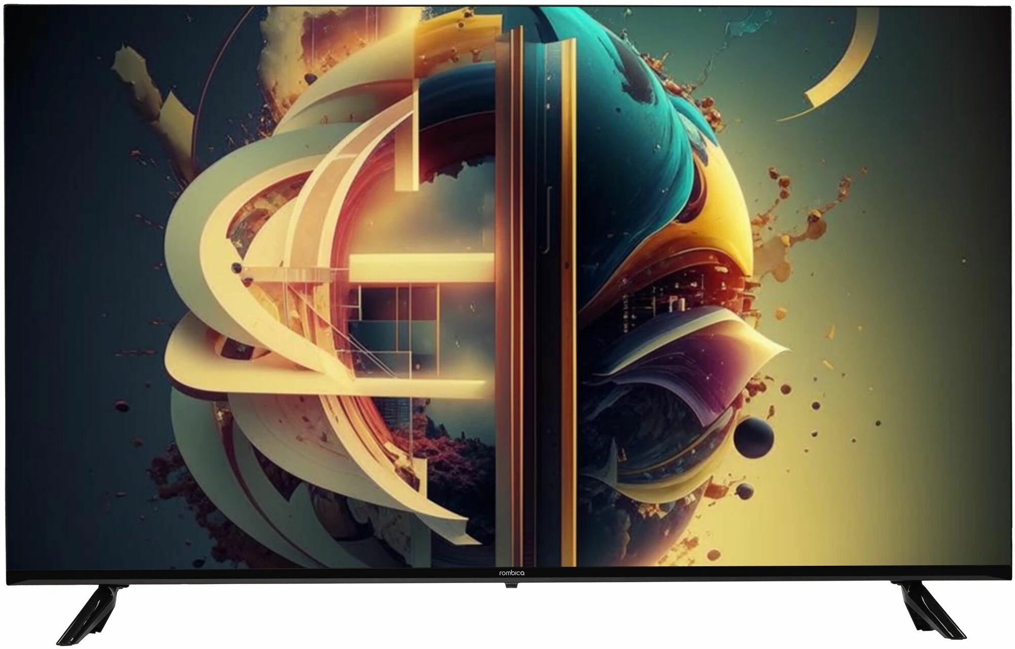 50" (127 см) Телевизор Rombica SMART QL50, черный