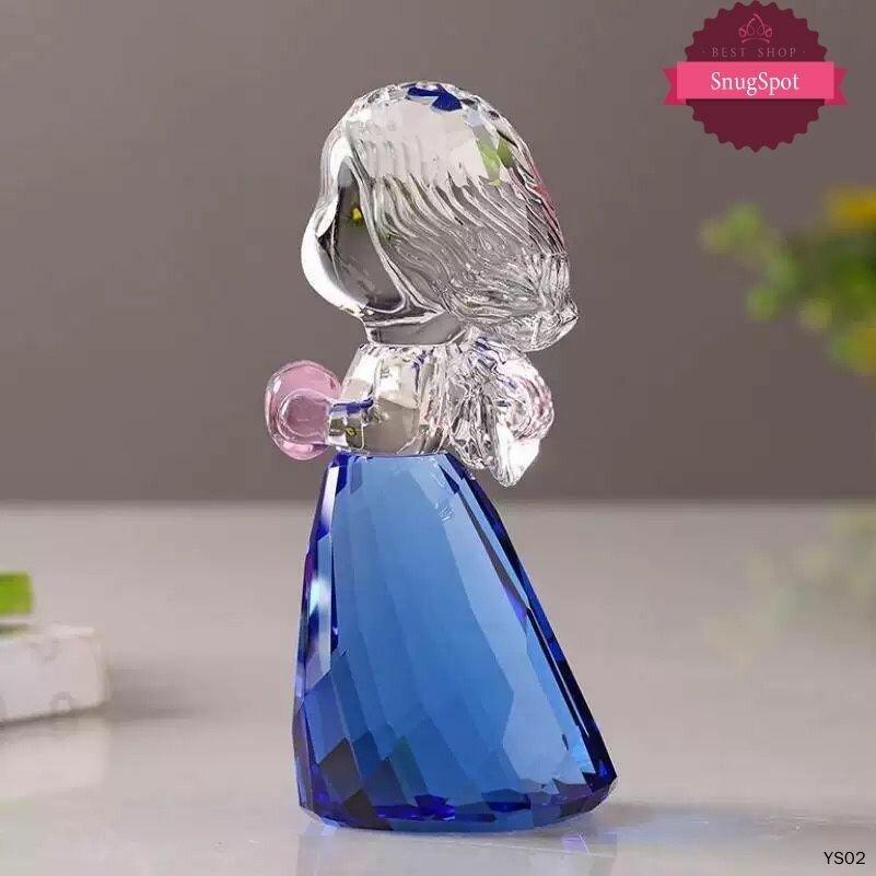 Статуэтка маленького ангела из хрусталя