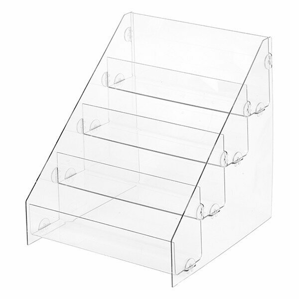 Горка фуршетная для выкладки, пластик, 21✕22✕47 см (TABL, Россия)