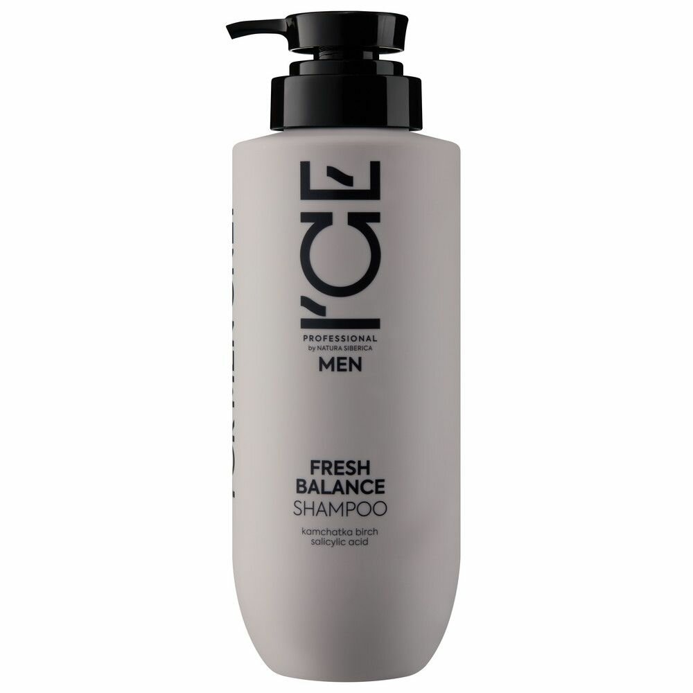 Шампунь мужской для жирных волос Fresh Balance 400мл ICE by Natura Siberica