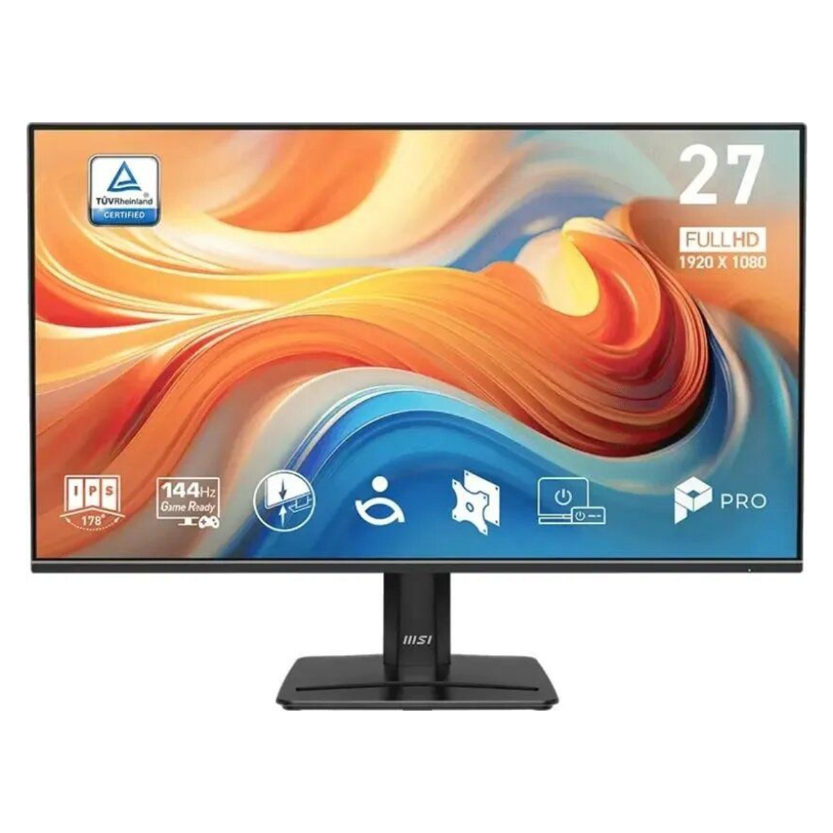 Монитор MSI Pro MP271 E14A (9S6-3PE9CM-010) 27", черный, 1920x1080, IPS, 144Гц