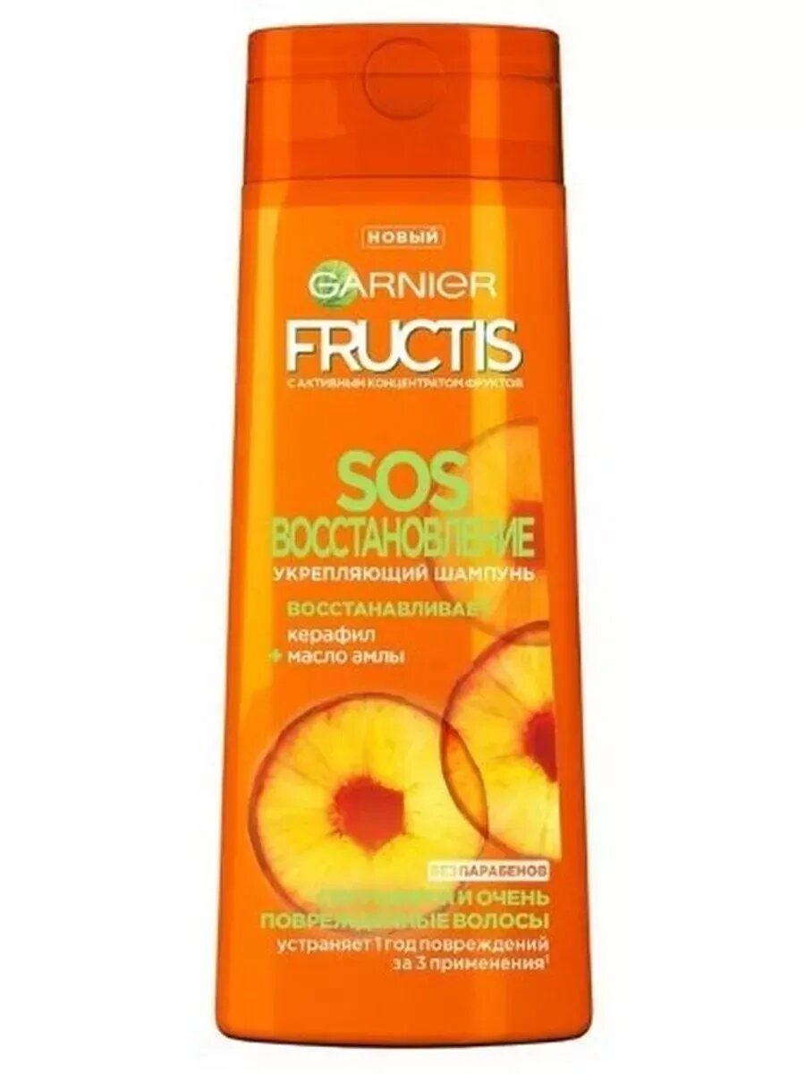 Гарньер фруктис sos восстановление шампунь укре 400мл-1 шт