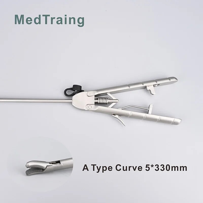 Тренировочный иглодержатель для лапароскопии из нержавеющей стали A type curve