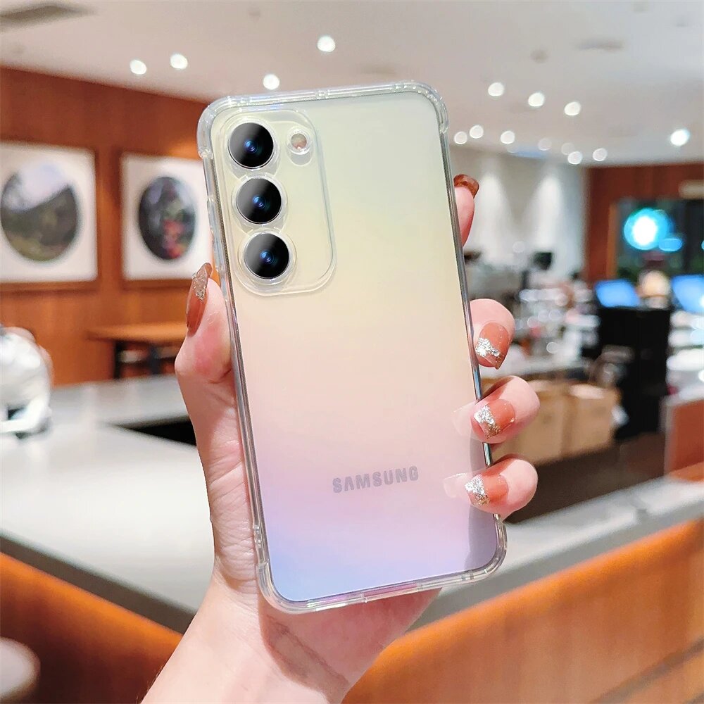 Чехол для Samsung Galaxy S26 Ultra, градиент, прозрачный