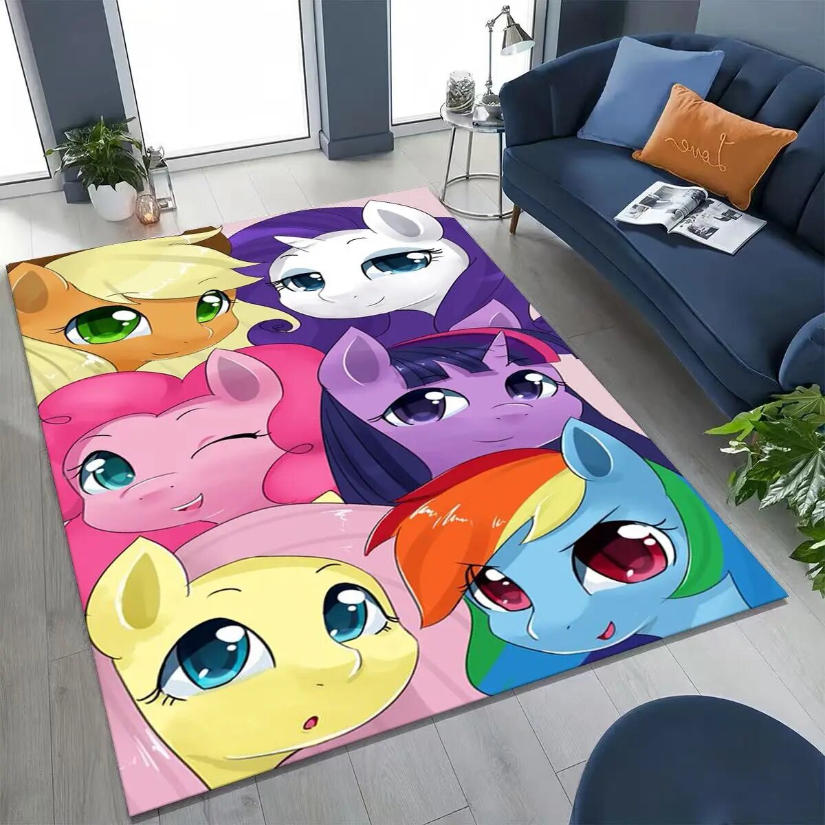 Коврик My Little Pony Unicorn MINISO 70x100cm( 27x39in ), 16