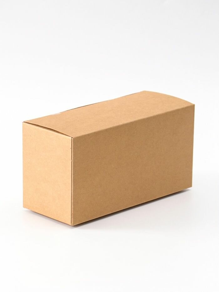 Коробка складная крафт, упаковка, 19.8 8.3 10.3 см