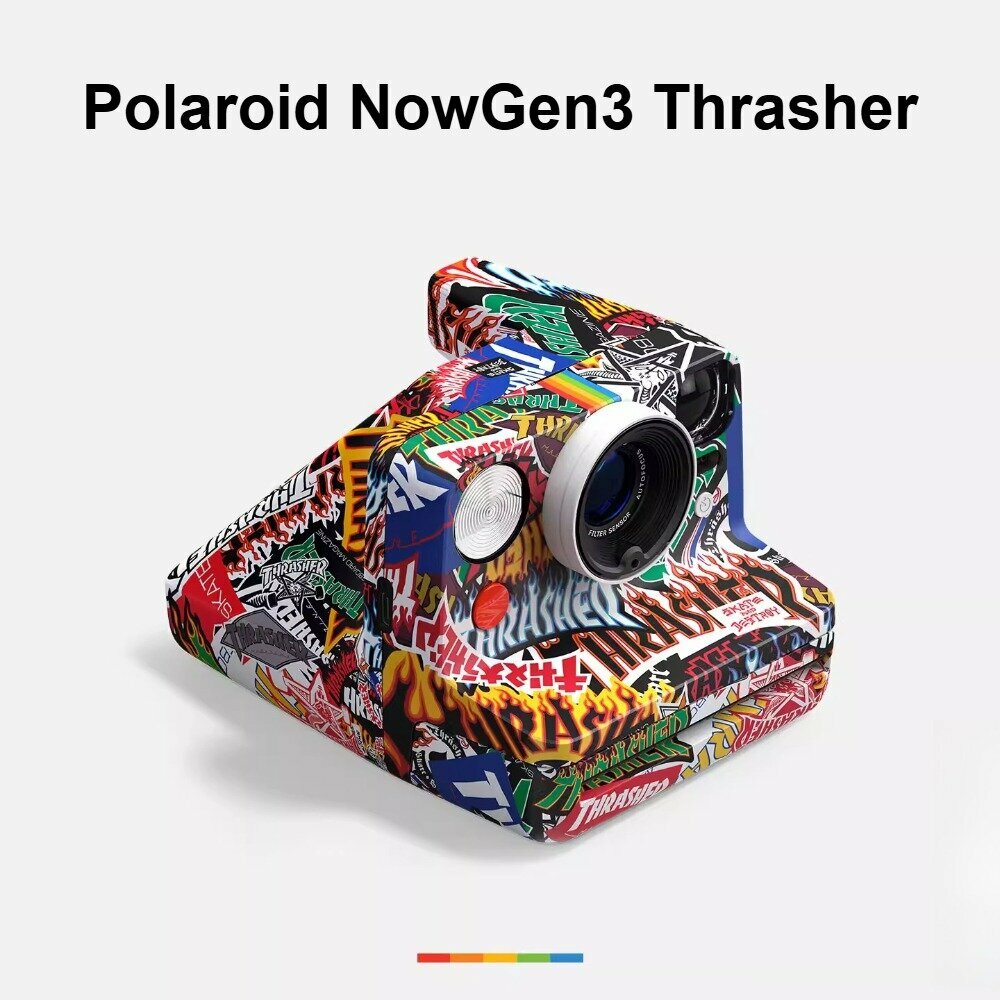 Polaroid NowGen3 Thrasher Кобрендовый фотоаппарат polaroid, Можно преподнести в качестве подарка