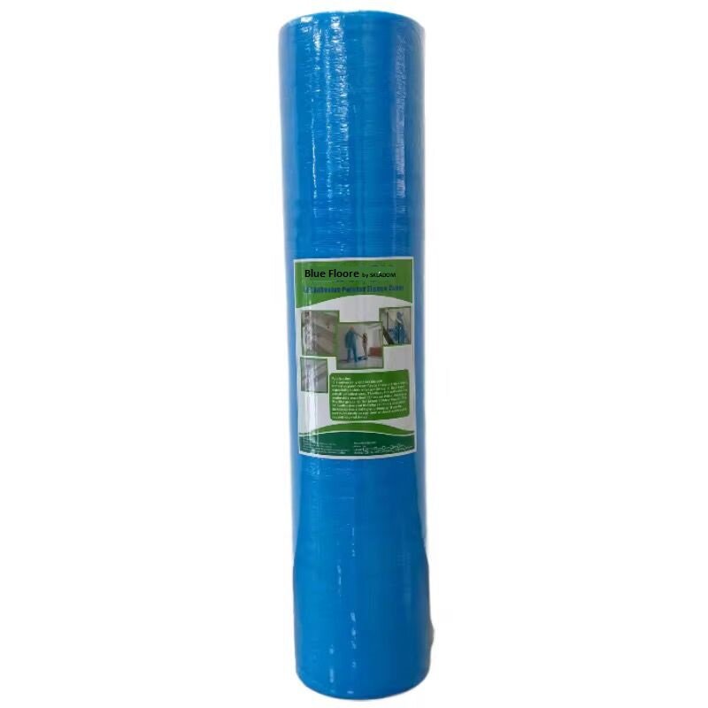 Укрывной материал для пола и лестниц Blue Floor by Skladom 1м * 15м (рулон 15м2) водостойкий