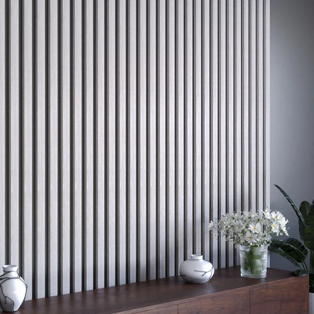 Интерьерная рейка саваш арктик 16*40*2800 МДФ - 5 шт