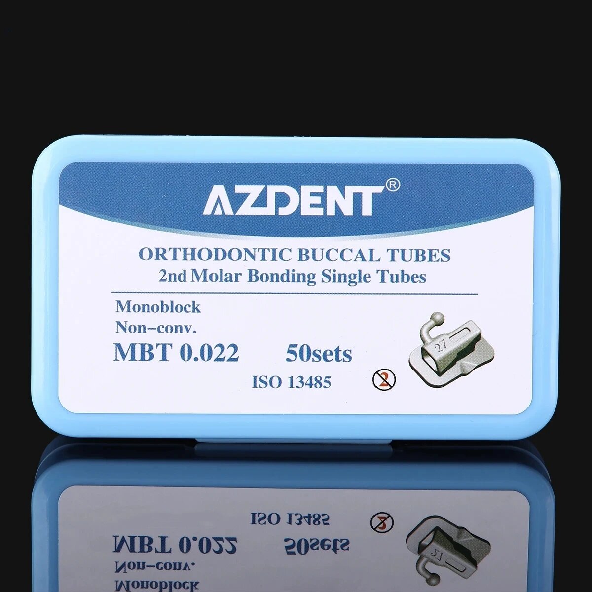 AZDENT Буккальные трубки 2nd MBT 0.022